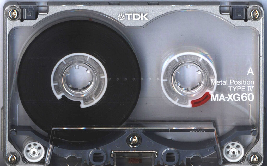 TDK MA-XG 60 (1985) - Cassette Tape Artwork