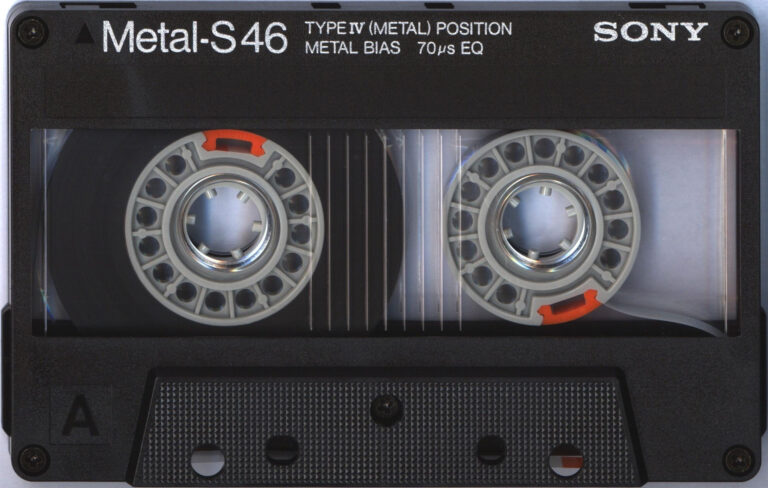 Sony Metal-S 46 (1985) - Cassette Tape Artwork